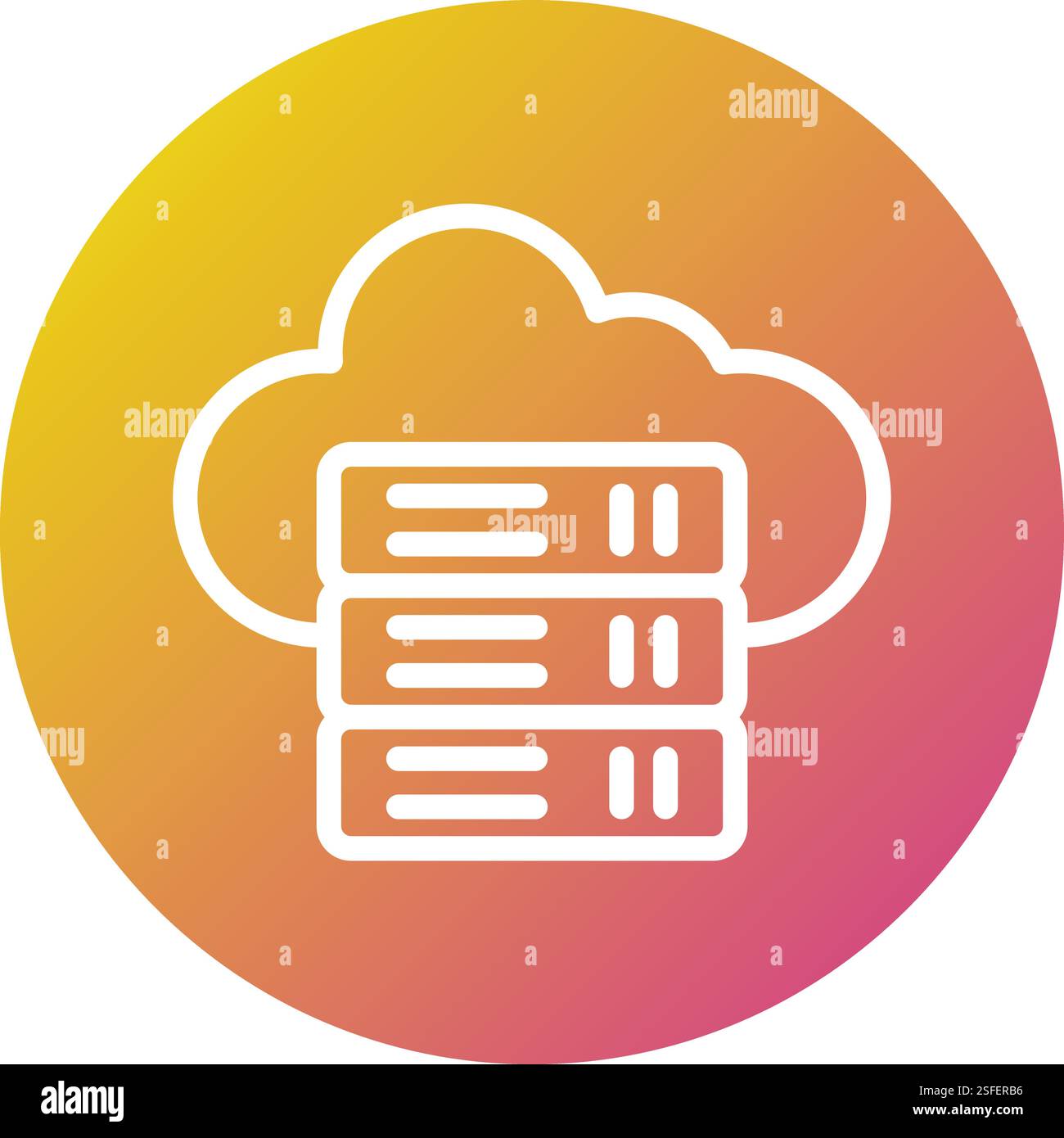 Database icon pack Cut Out Stock Images & Pictures - Alamy
