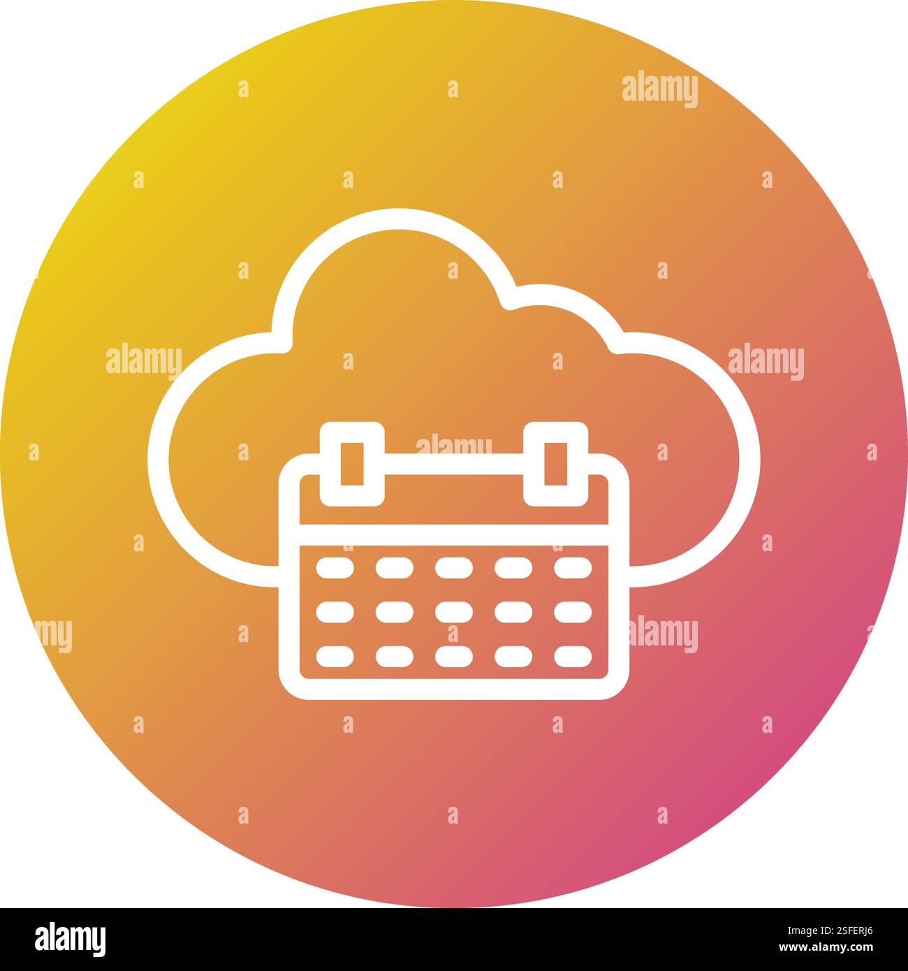 Colorful 3d calendar icons Cut Out Stock Images & Pictures - Alamy