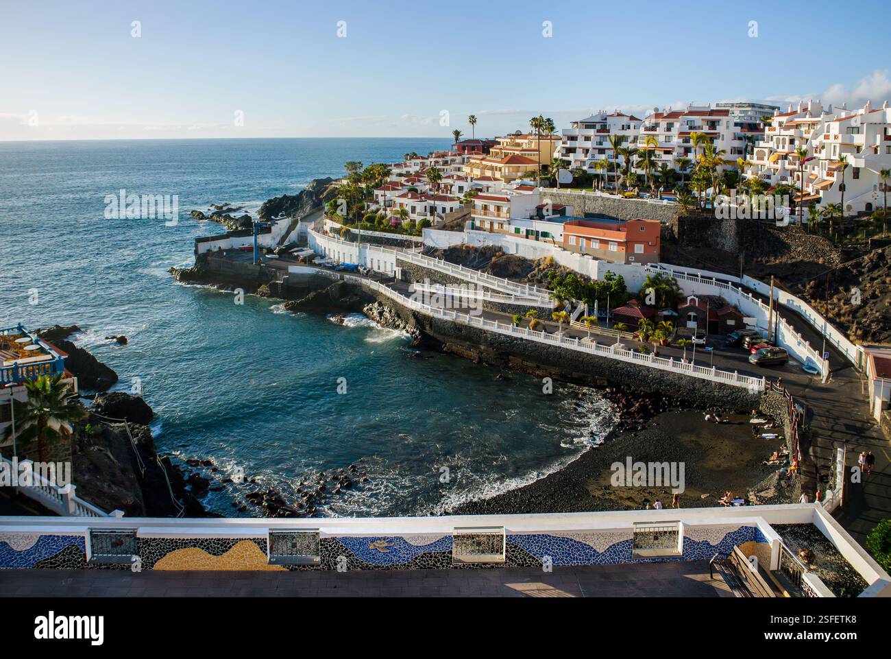 Playa de Santiago, Santa Cruz de Tenerife, Spain-28JAN2025-Playa de ...