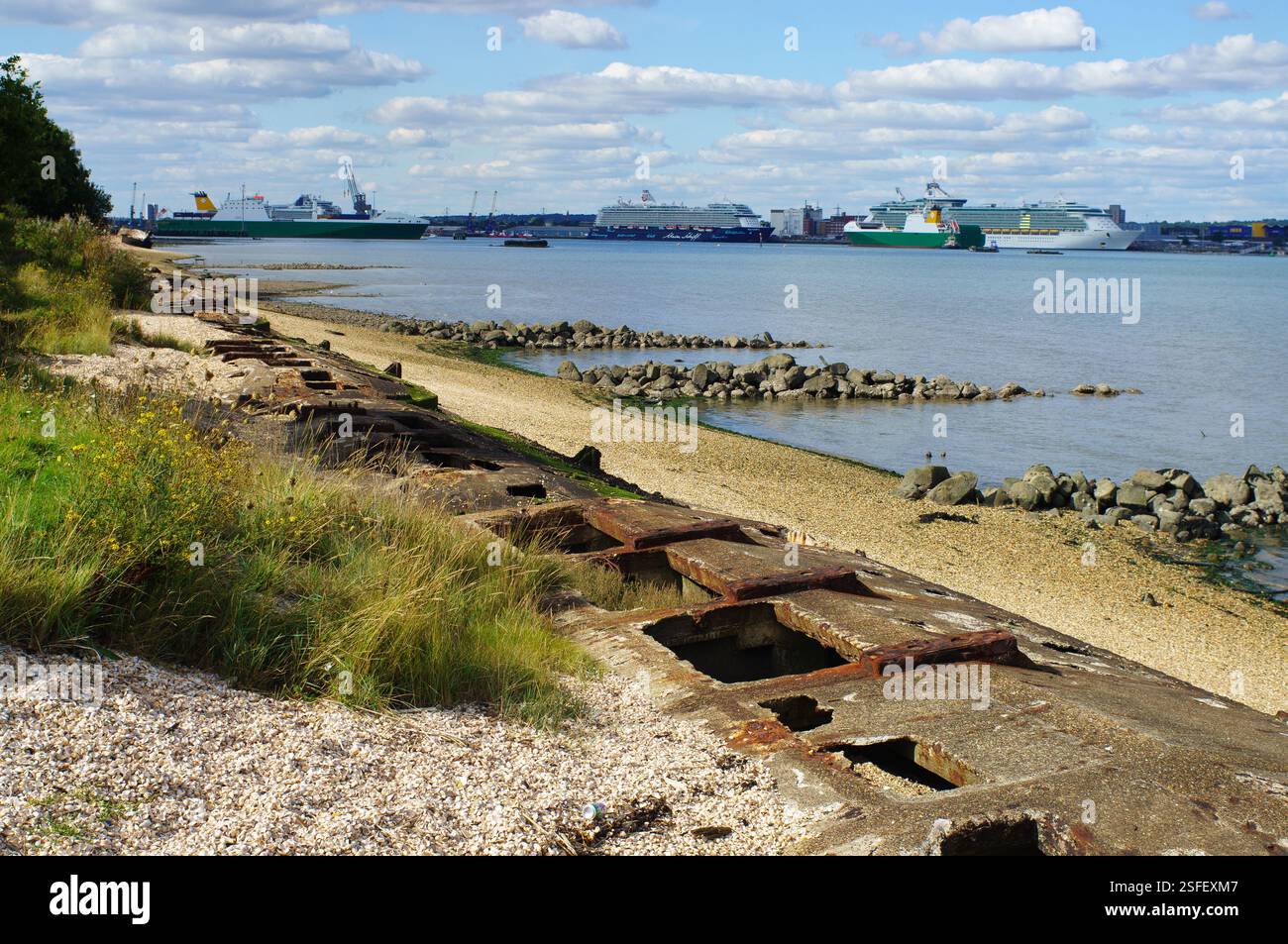 Beetle pontoons, originally made for, but never used in the Mulberry ...