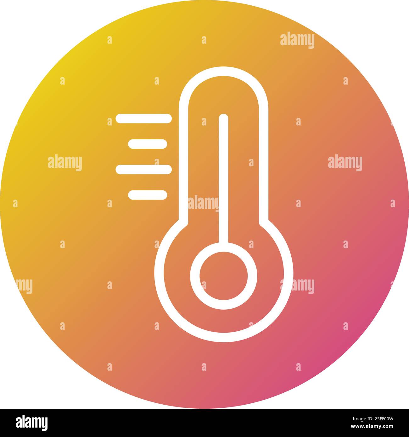 Thermometer icon pack Stock Vector Images - Alamy