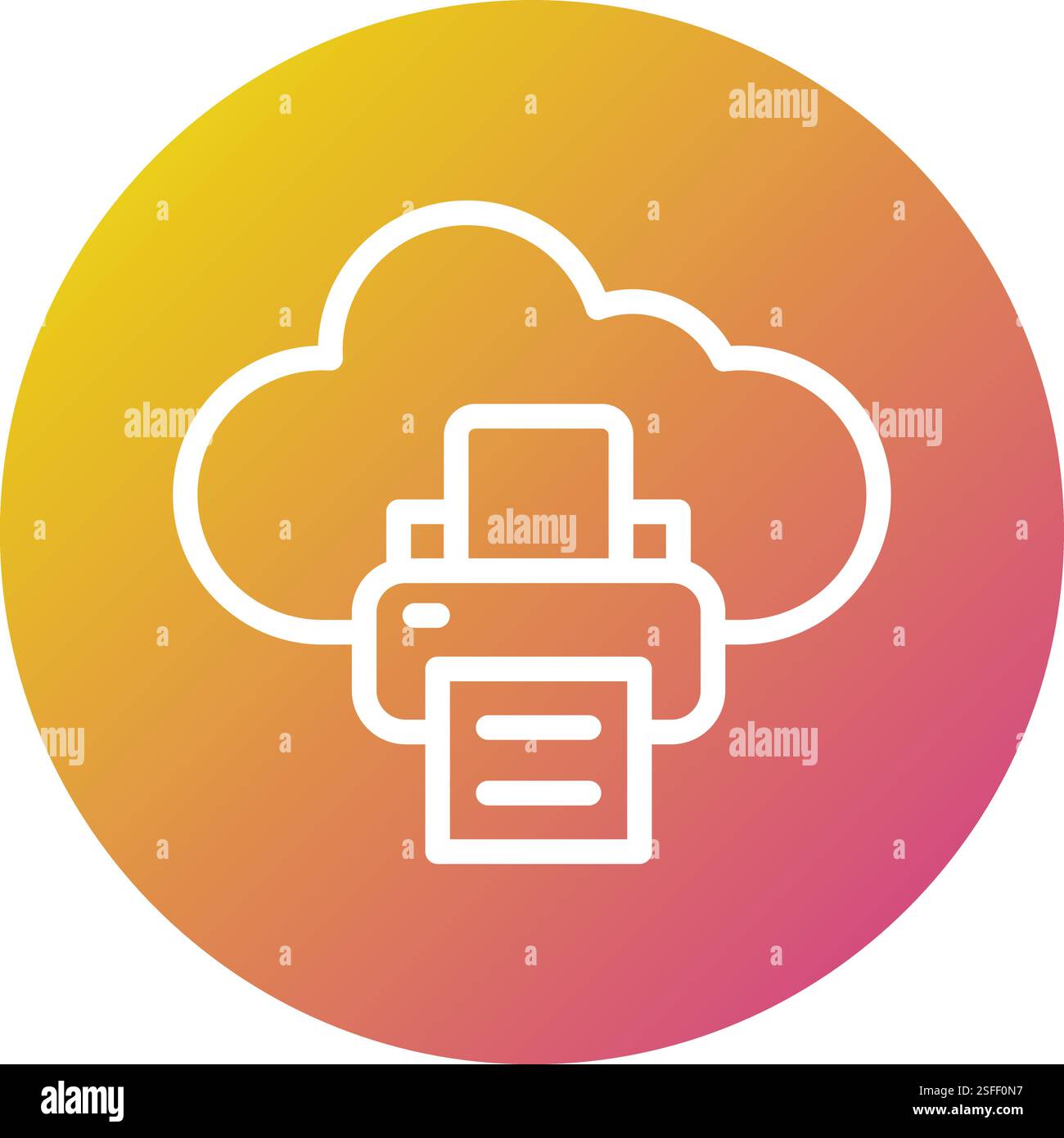 Colorful vector illustration of a modern 3d printer hi-res stock ...