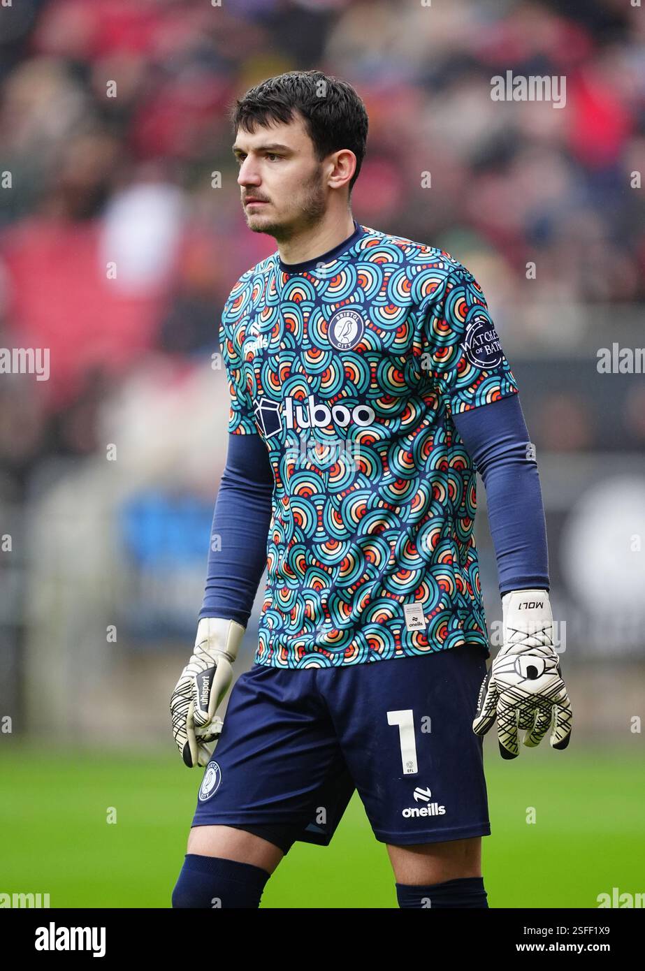 Bristol City goalkeeper Max O'Leary during the Sky Bet Championship ...