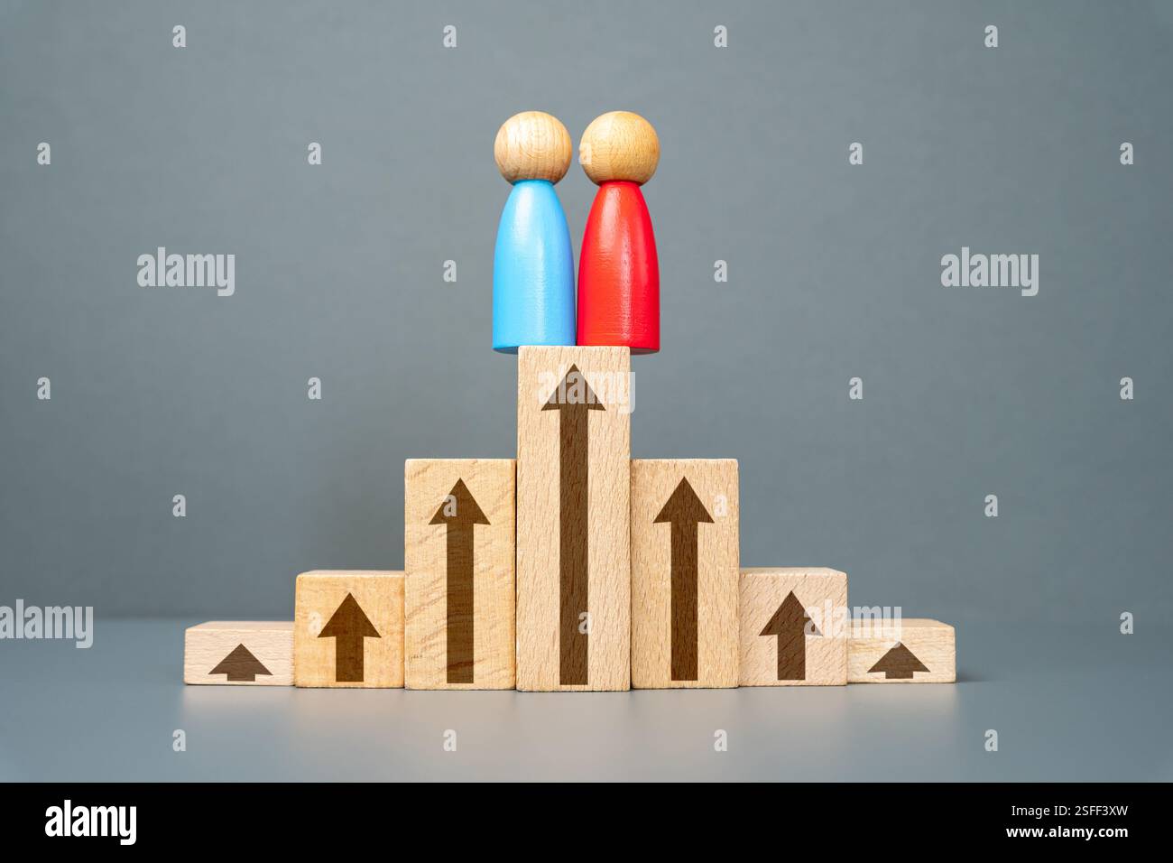 Two rivals meet at the top and are not ready to give up the victory ...