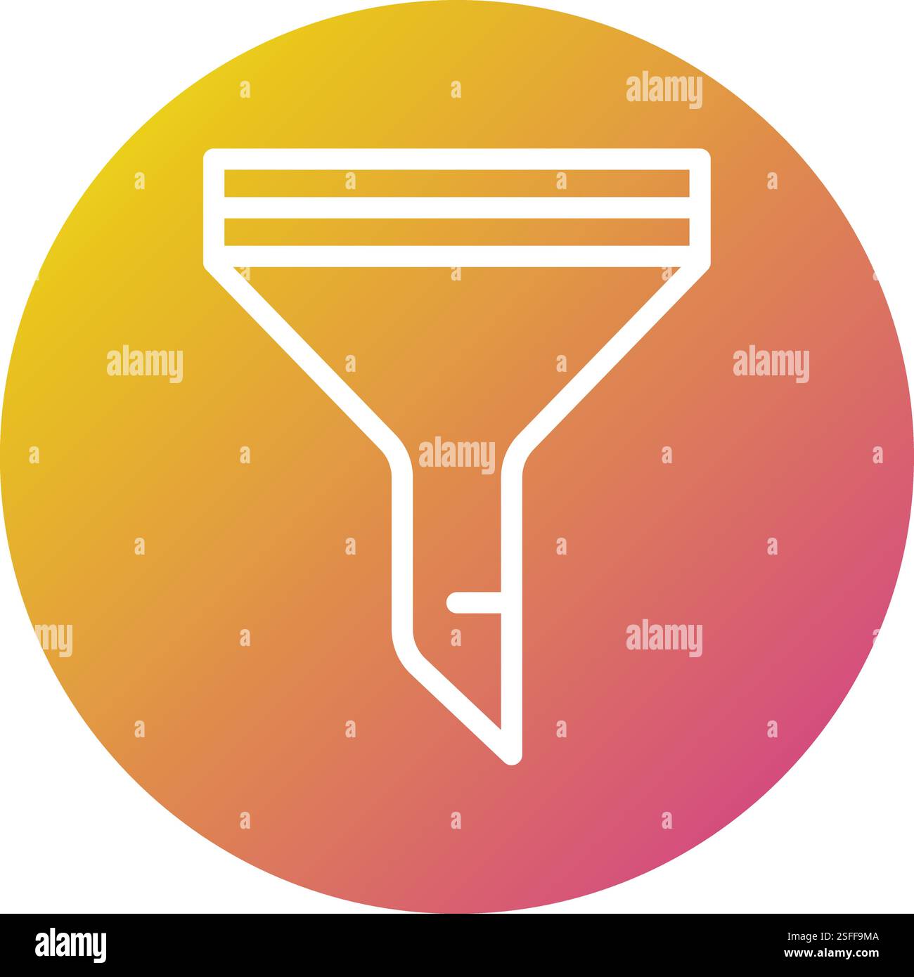 Modern filter icons hi-res stock photography and images - Alamy