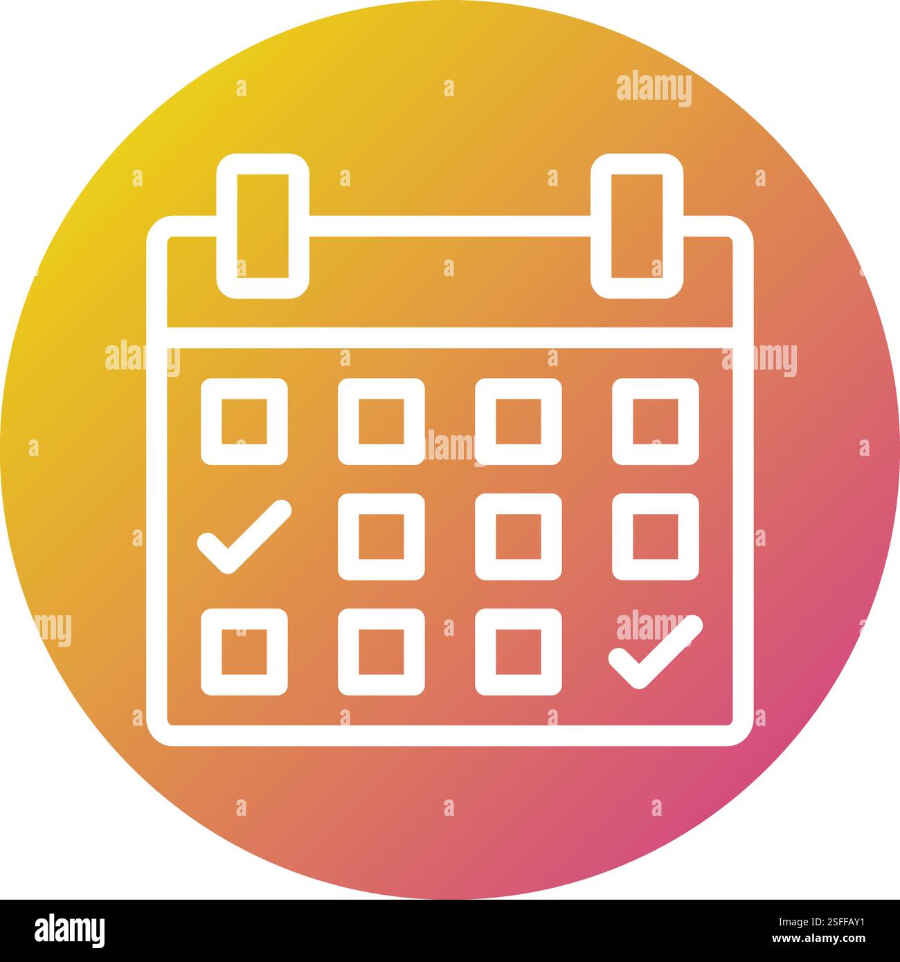 Colorful 3d calendar icons Cut Out Stock Images & Pictures - Alamy