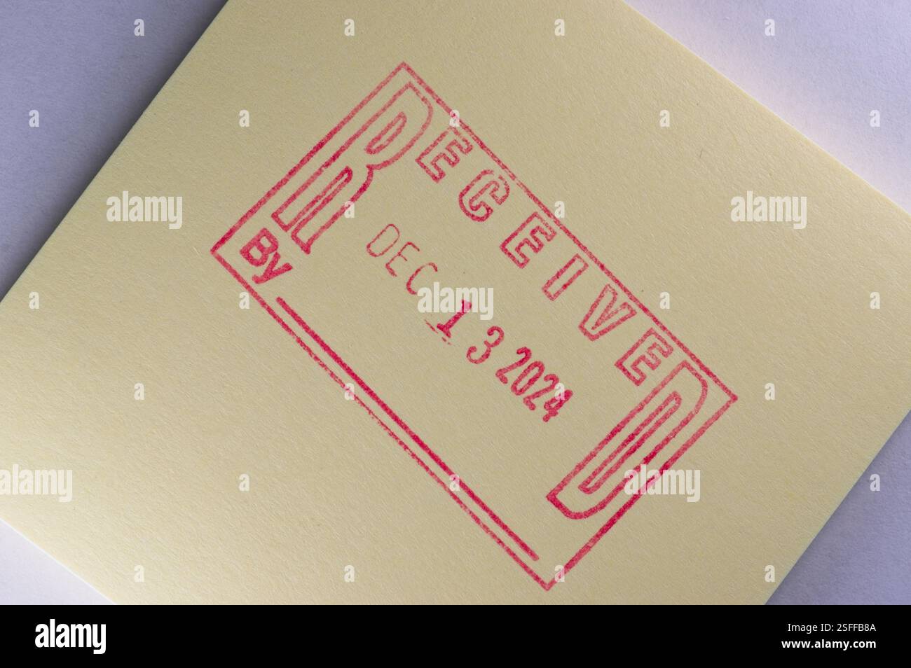 Received 13 hi-res stock photography and images - Alamy