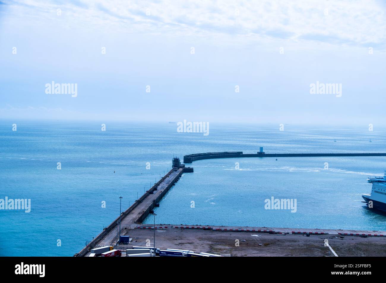 Port Of Dover Stock Photo - Alamy