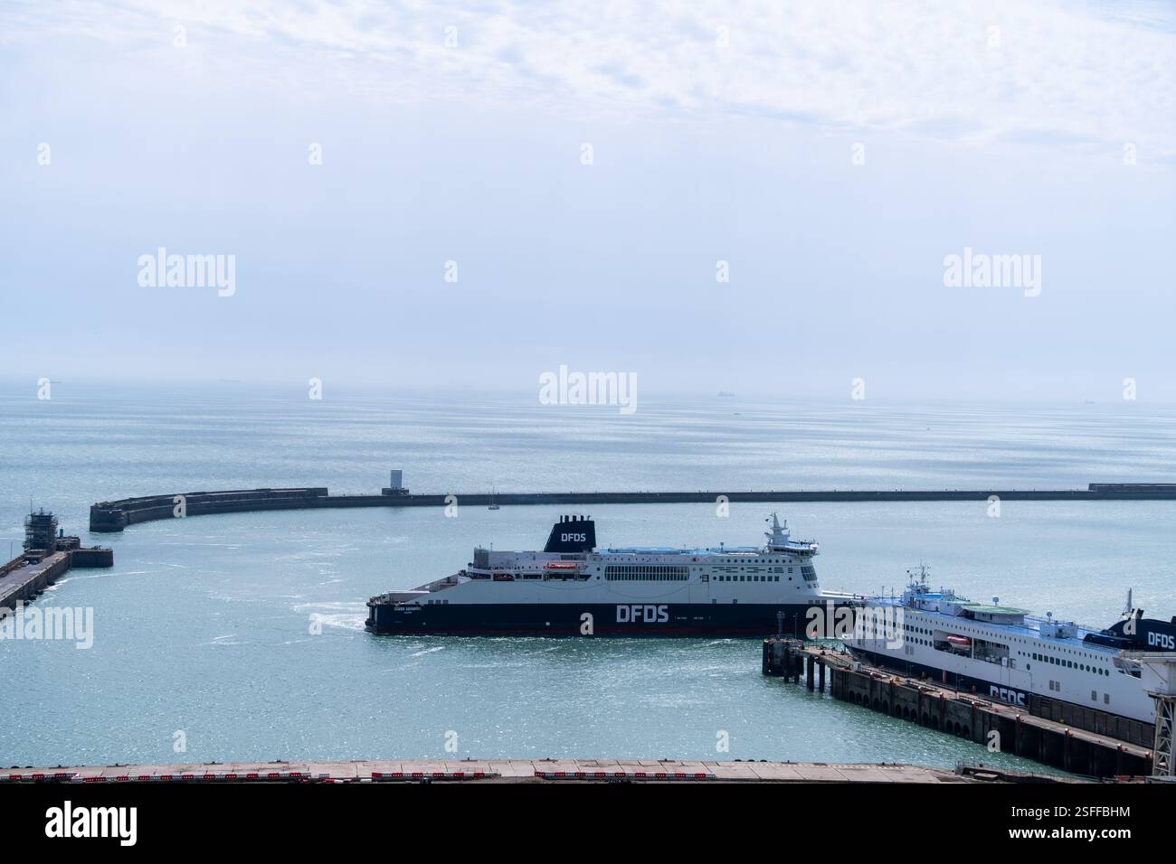 Port Of Dover, London Stock Photo - Alamy