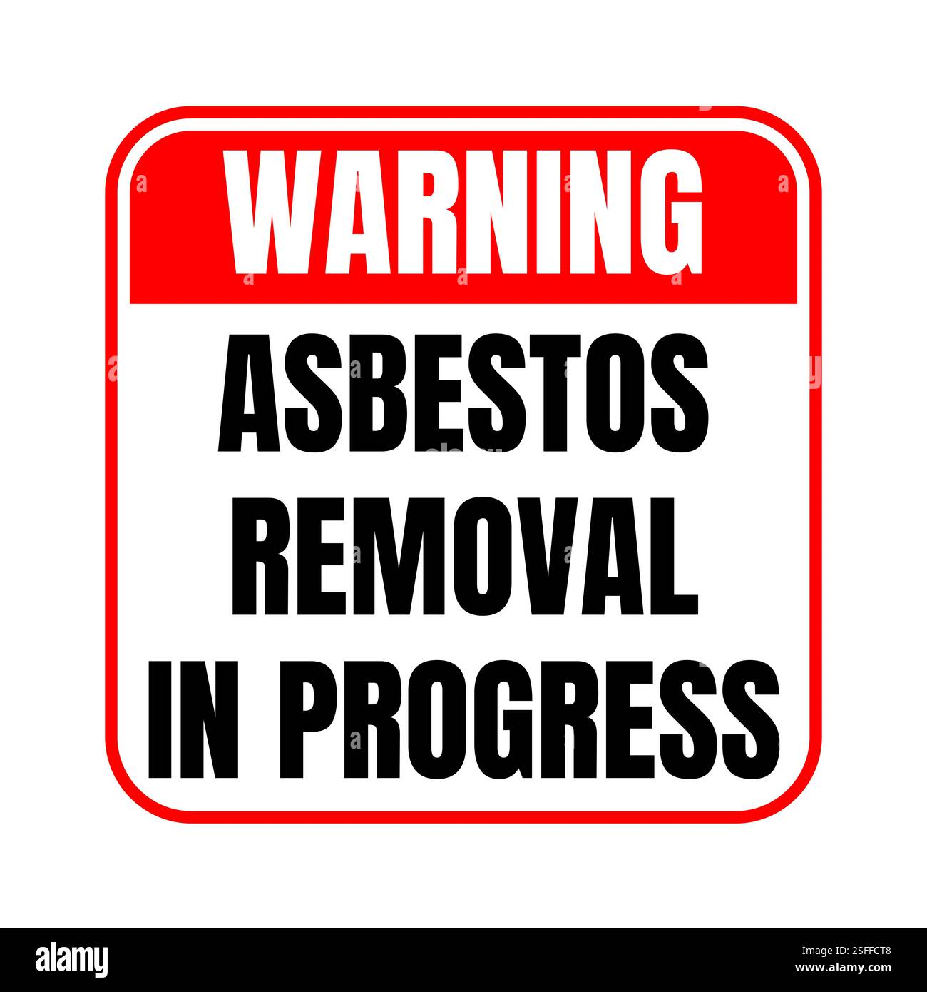 Warning air hazard Cut Out Stock Images & Pictures - Alamy