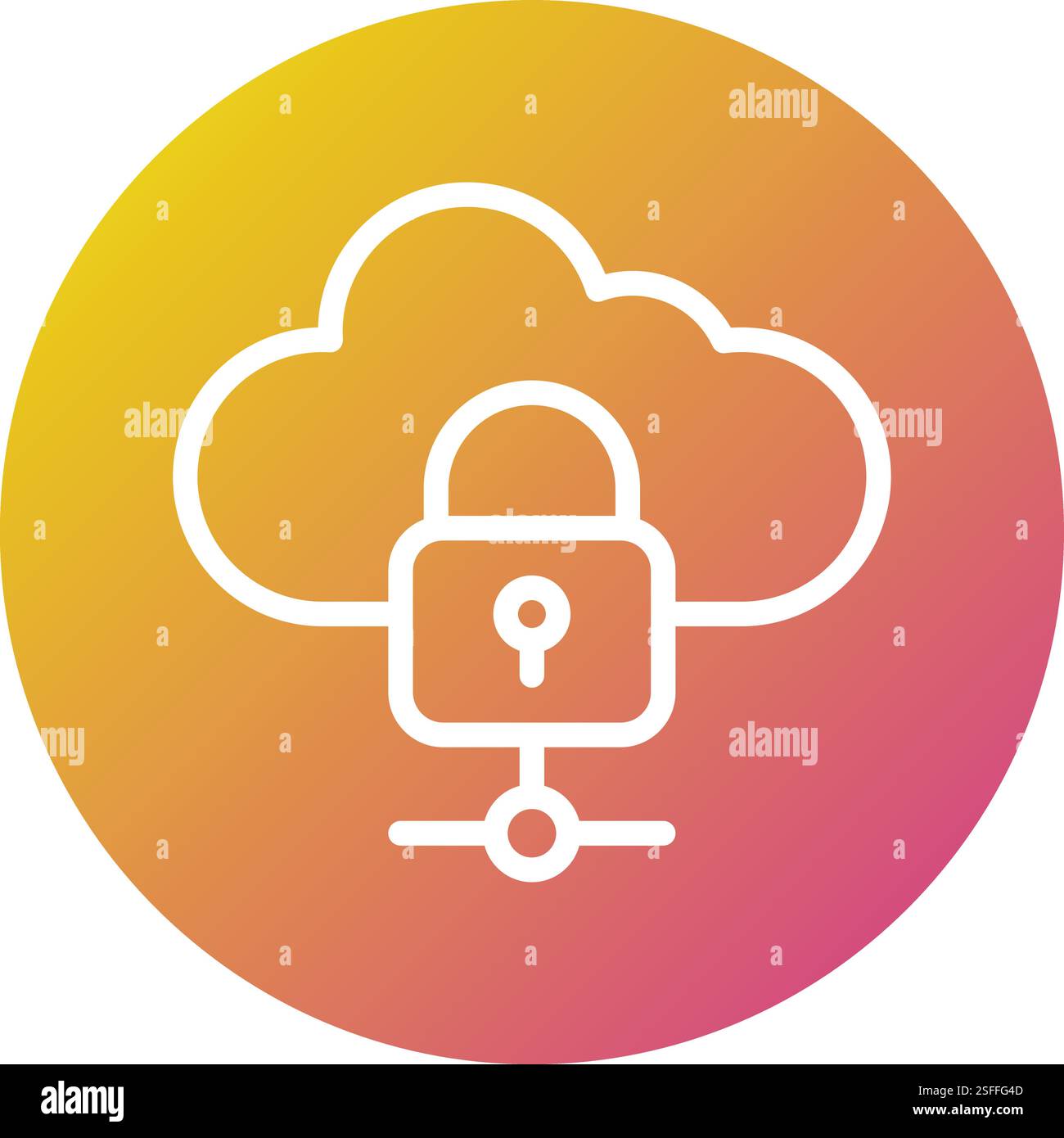 Data protection Vector Icon Design Illustration Stock Vector Image ...