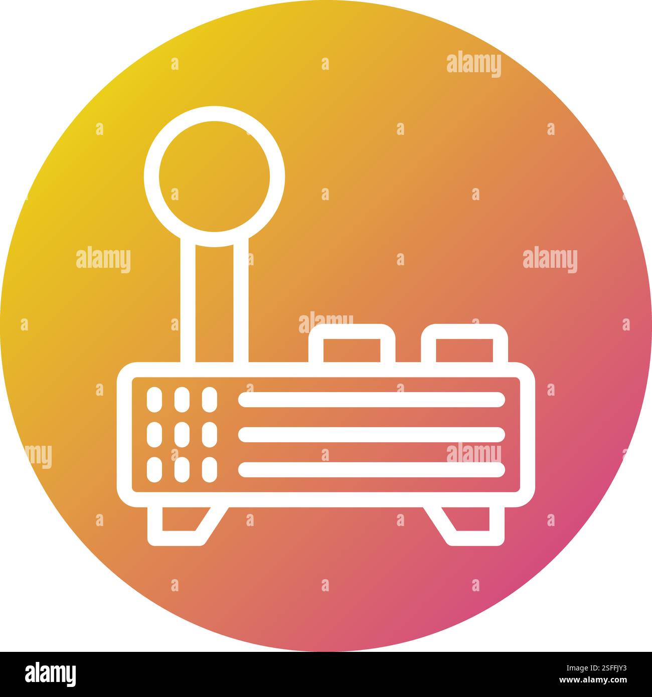 3d icon joystick gamepad Stock Vector Images - Alamy