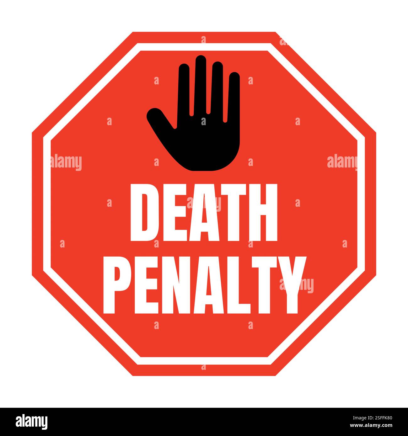 Stop death penalty symbol Stock Photo - Alamy