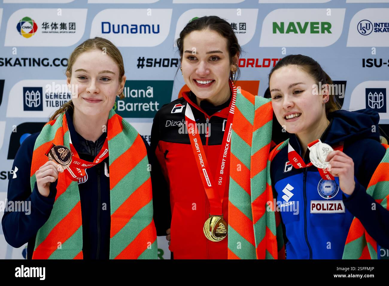TILBURG - Corinne Stoddard (USA), Courtney Sarault (CAN) and Elisa ...