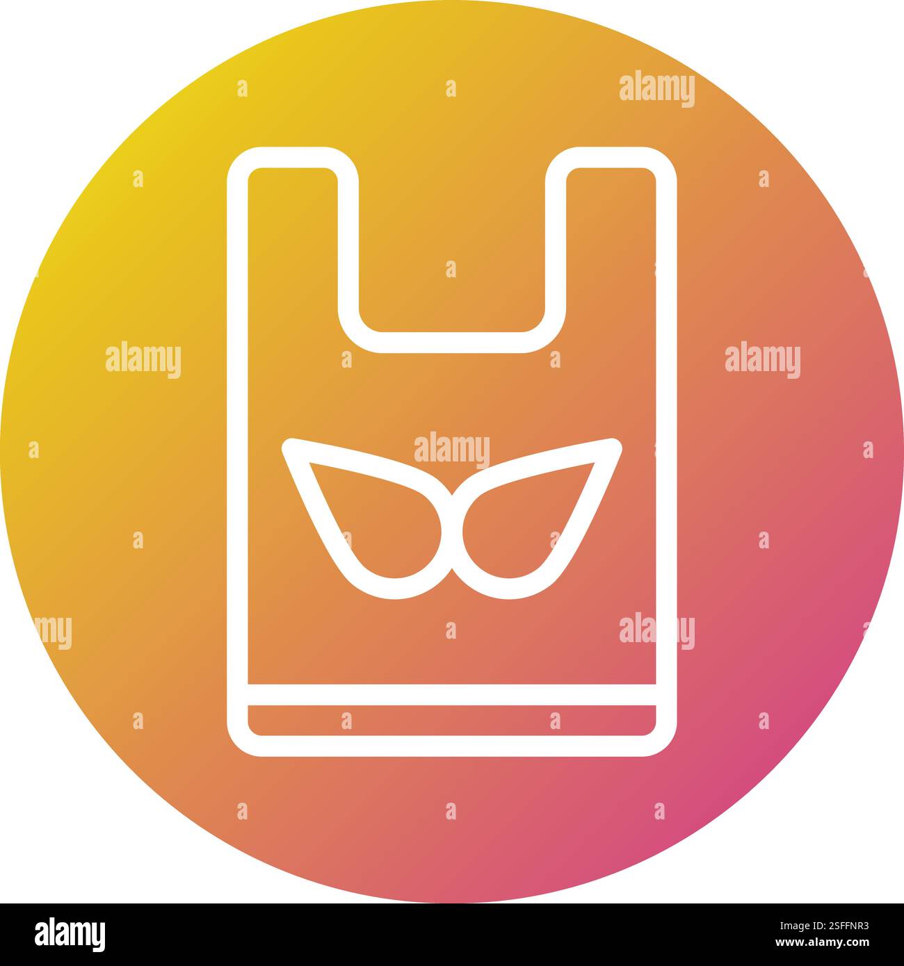 Plastic bag Vector Icon Design Illustration Stock Vector Image & Art ...