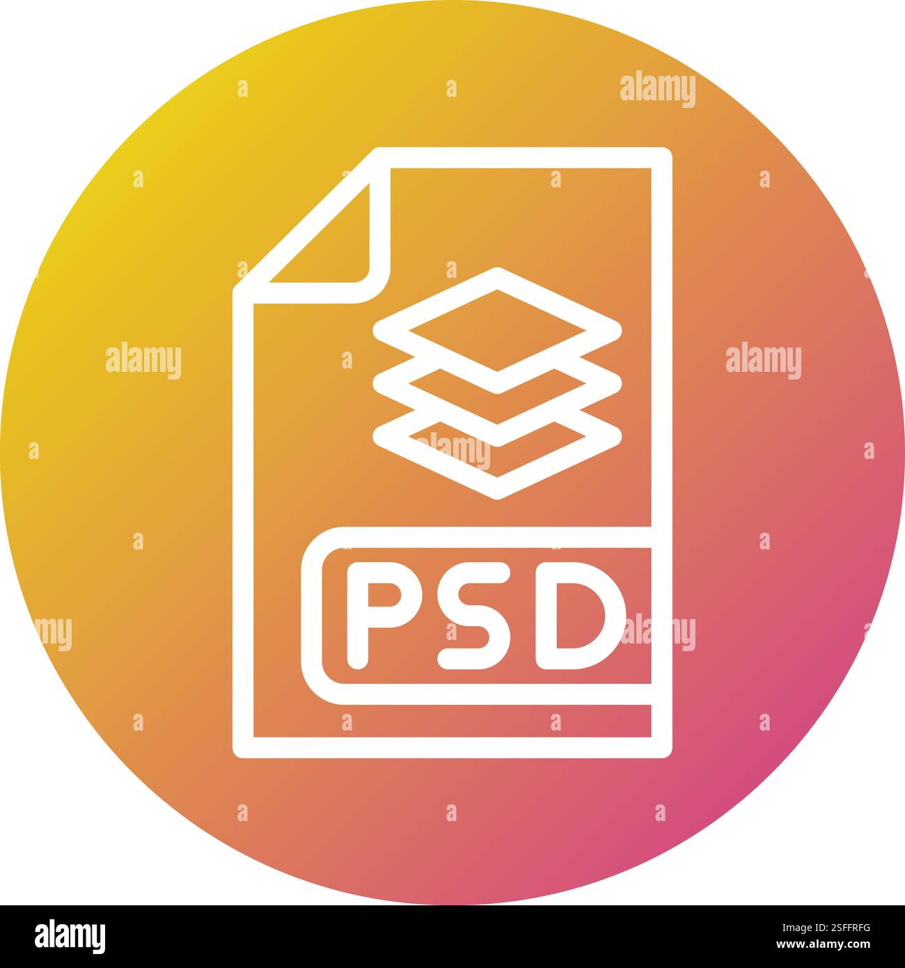 Psd file Vector Icon Design Illustration Stock Vector Image & Art - Alamy