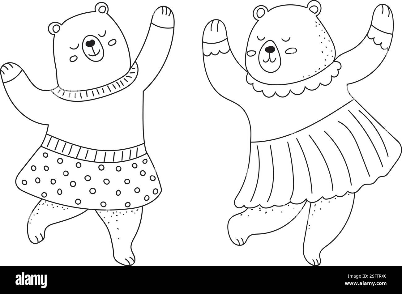 Funny cartoon couple dancing hi-res stock photography and images - Alamy