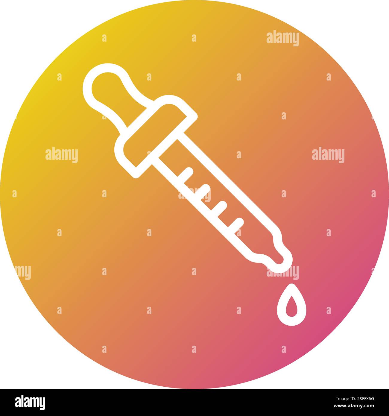 Eye dropper Vector Icon Design Illustration Stock Vector Image & Art ...