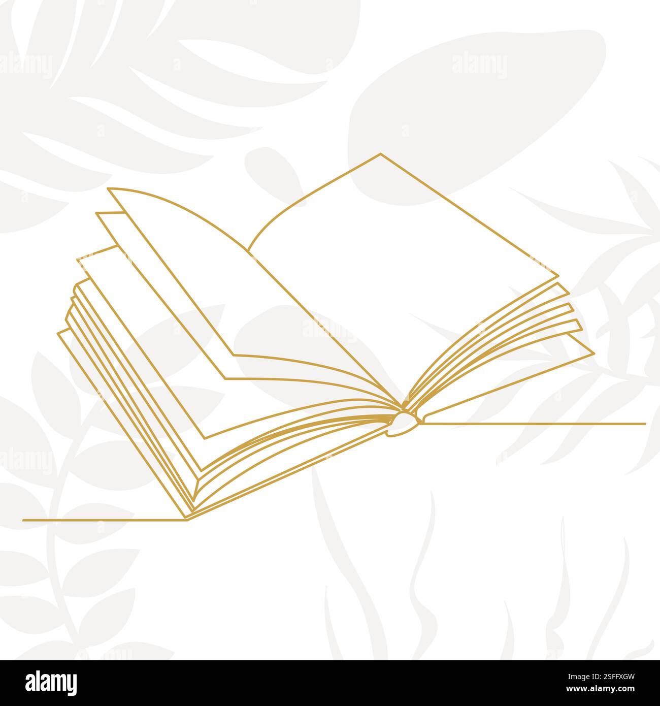 open book line drawing, sketch isolated vector Stock Vector Image & Art ...