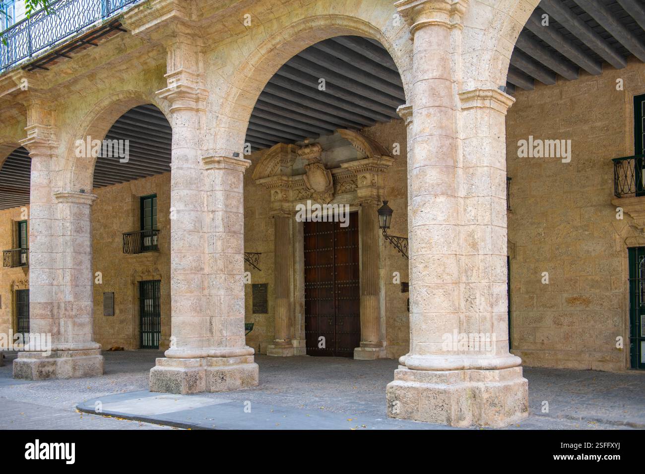 Palacio de los Capitanes Generales (Palace of the Captains General) at ...