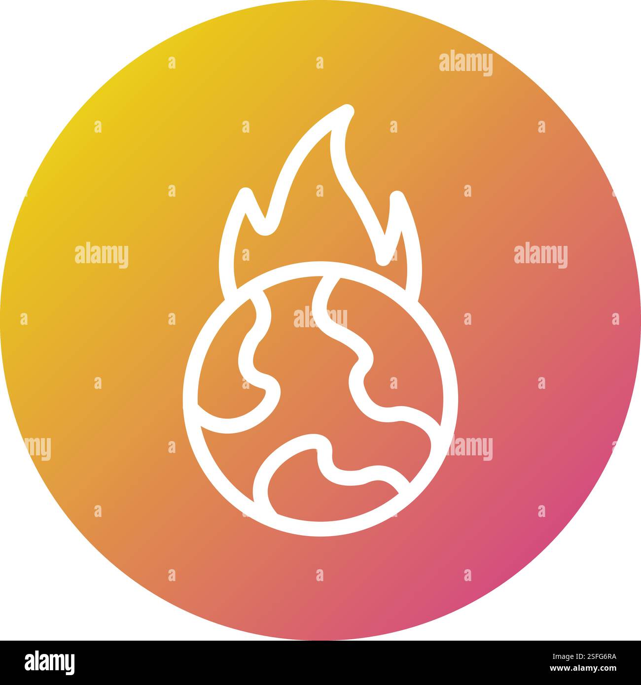 Flame Vector Icon Design Illustration Stock Vector Image & Art - Alamy