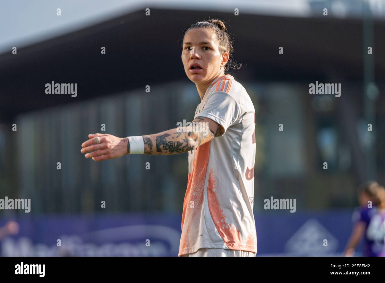 Elena Linari (Roma femminile) during ACF Fiorentina vs AS Roma, Italian ...