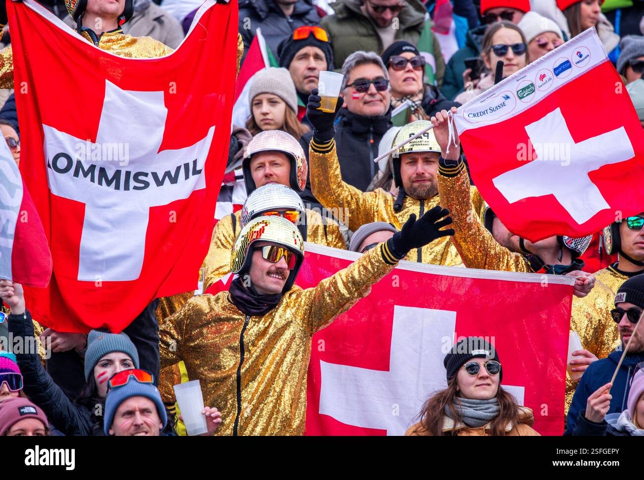 Saalbach Hinterglemm, Austria. 09th Feb, 2025. Alpine skiing: World ...
