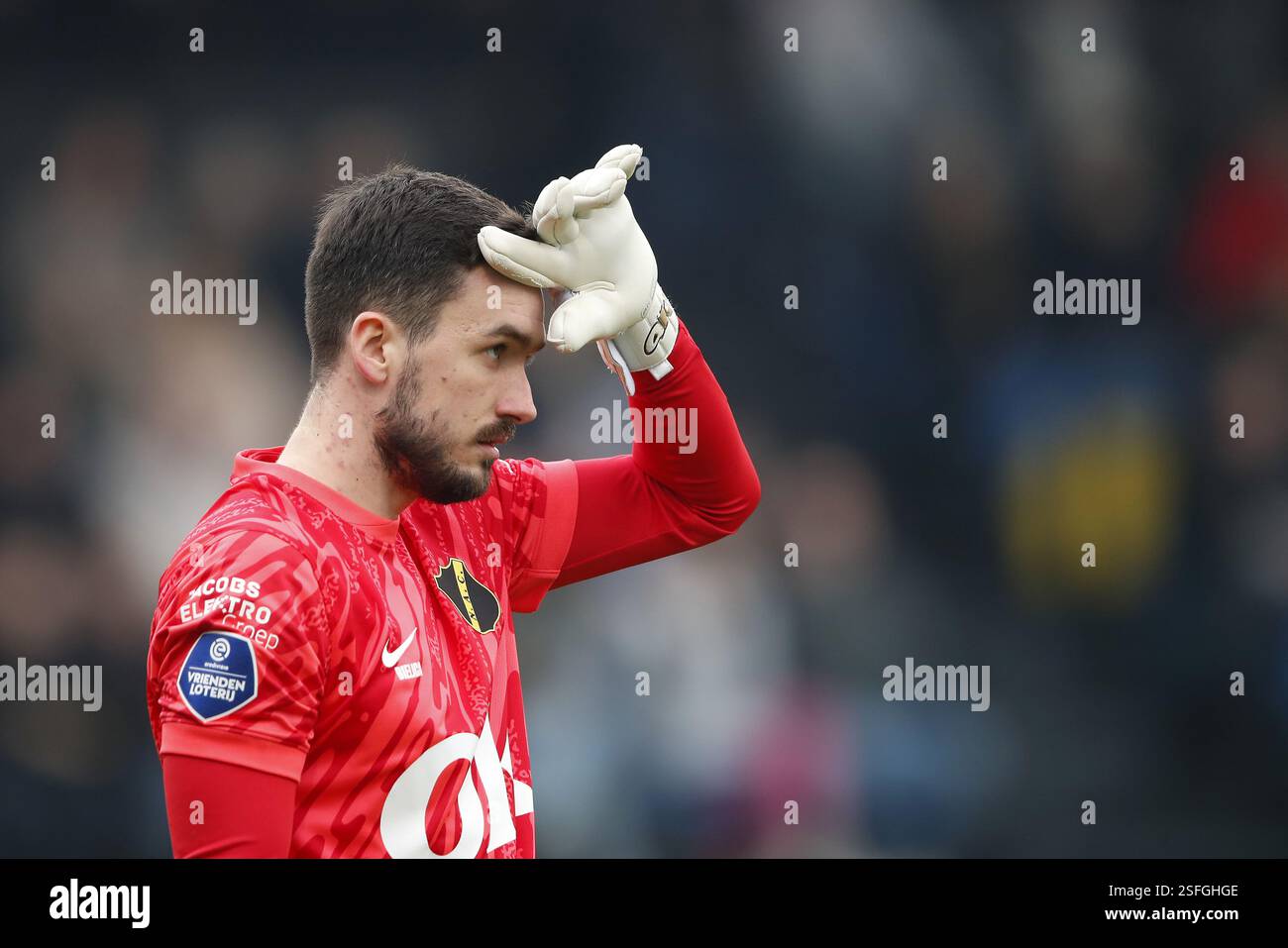 WAALWIJK - NAC Breda goalkeeper Daniel Bielica during the Dutch Eredivisie match between RKC ...
