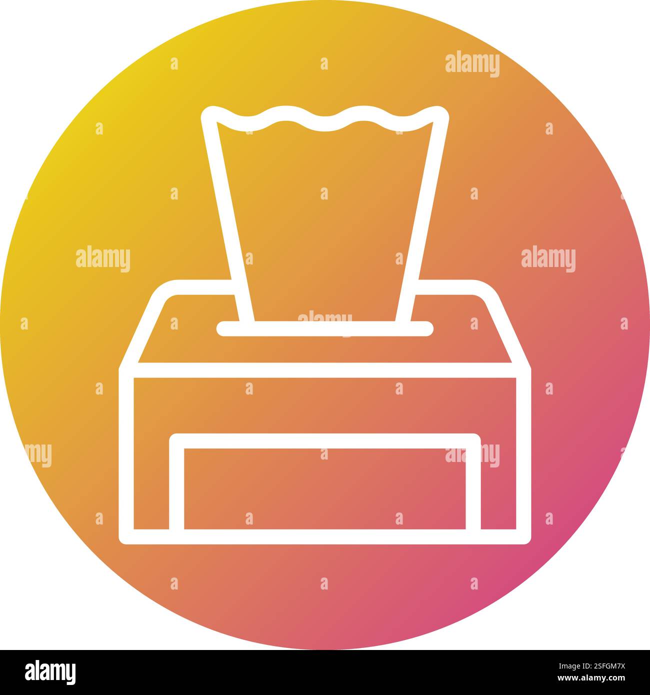 Wet wipes icon line Stock Vector Images - Alamy