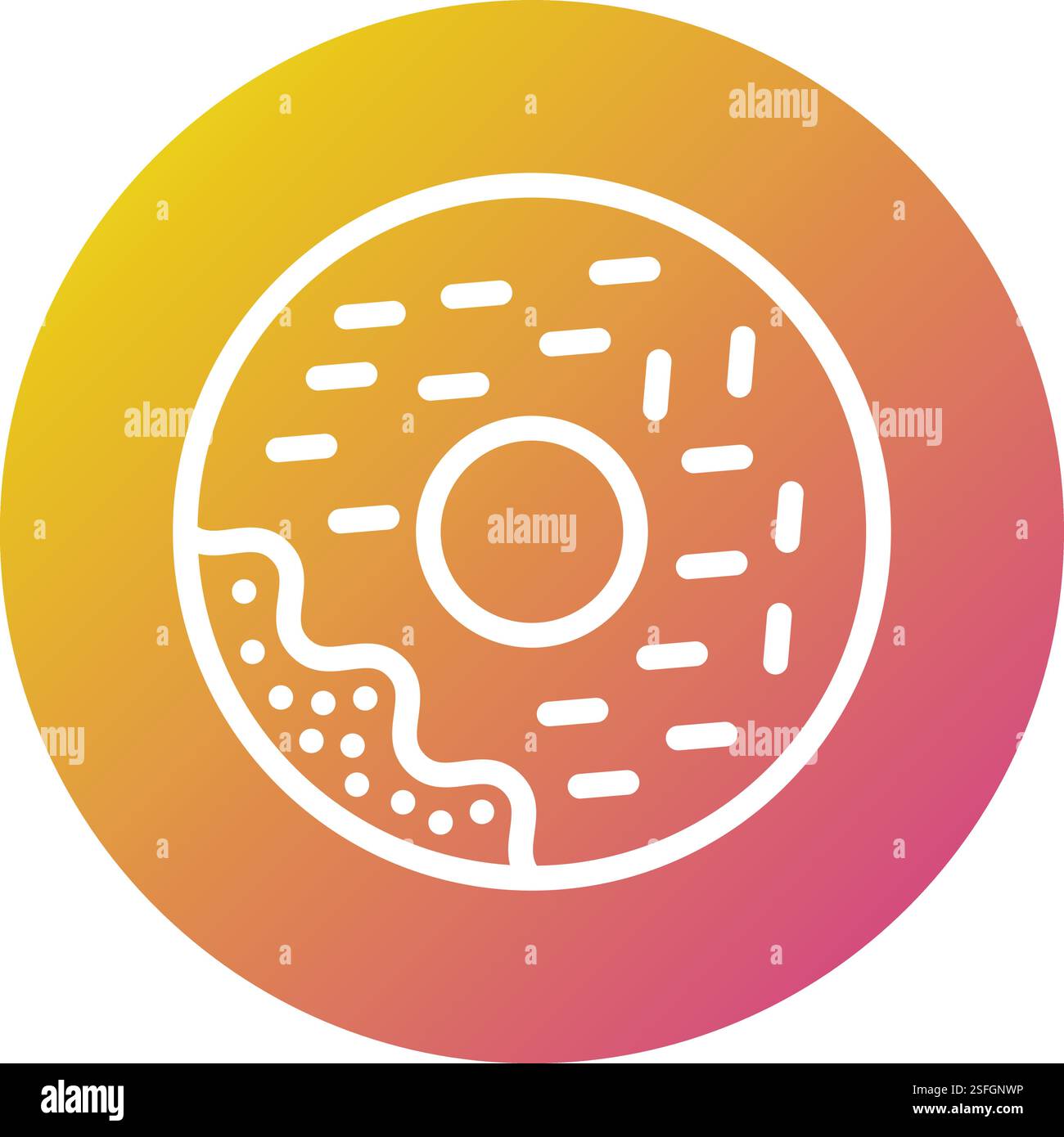 Custom donut Stock Vector Images - Alamy