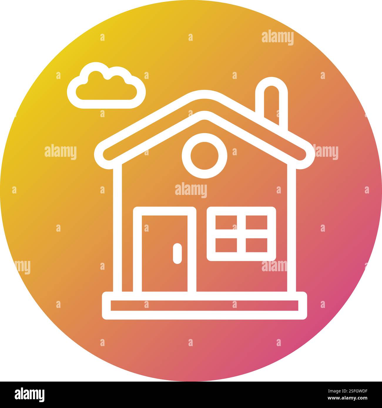 Buildings line icon pack Stock Vector Images - Alamy