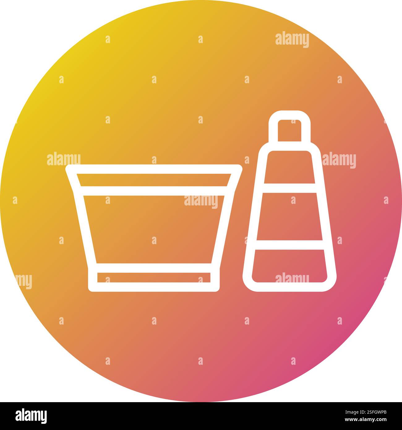 Hair dye vector vectors Cut Out Stock Images & Pictures - Alamy