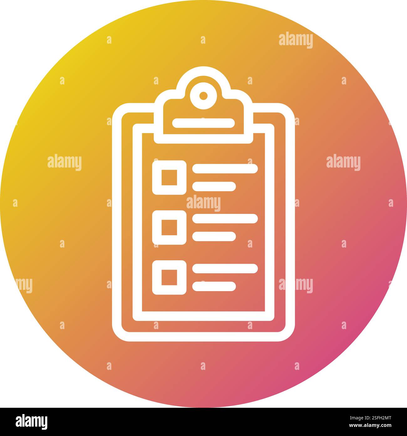 Check list icons line hi-res stock photography and images - Alamy
