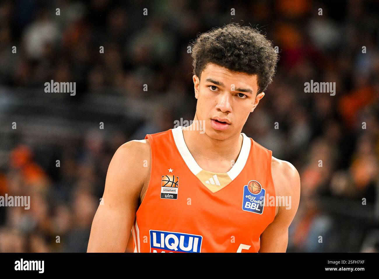 08.02.2025, ratiopharm arena, Neu-Ulm, GER, BBL, ratiopharm Ulm vs ...