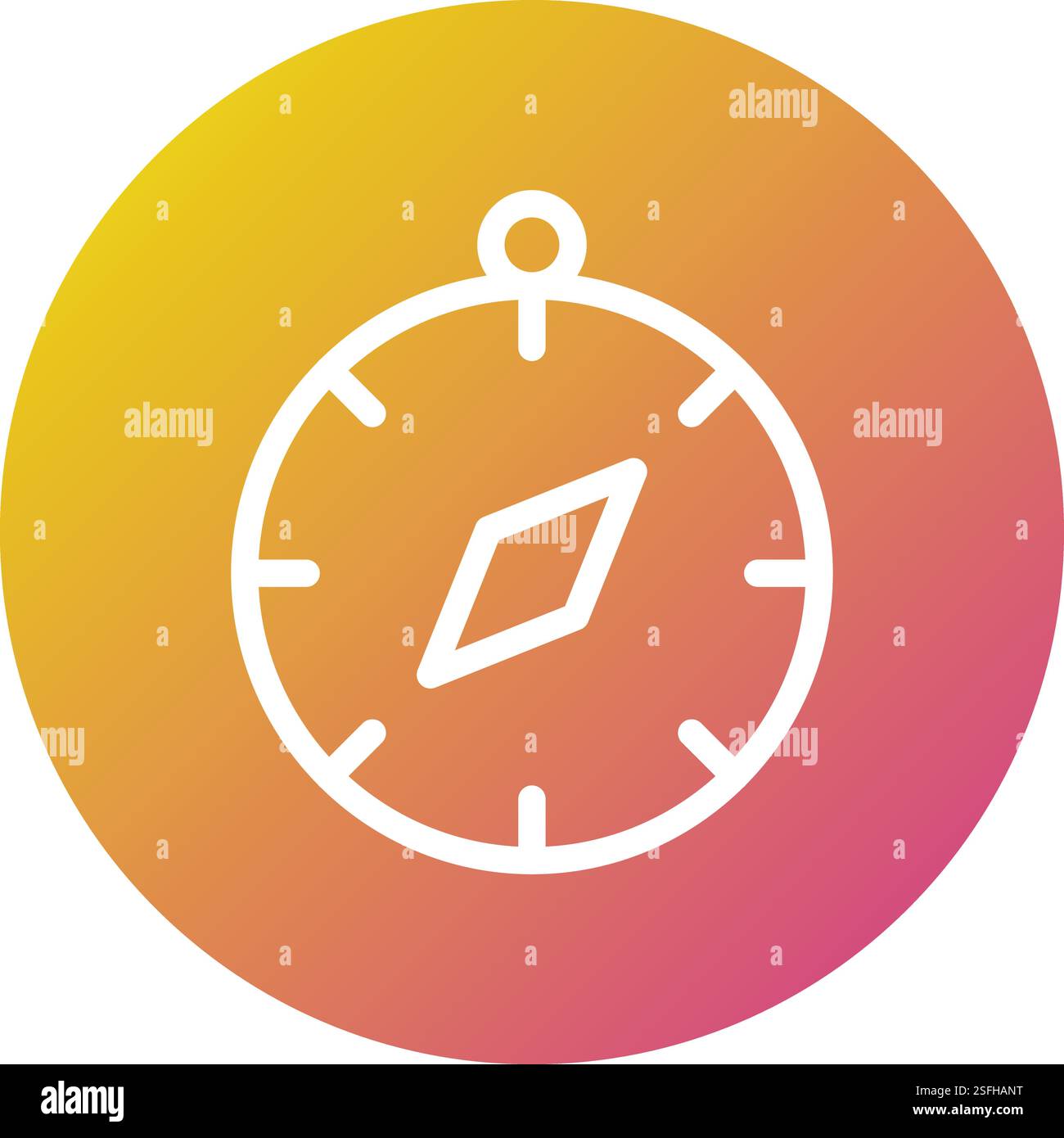 Compass Vector Icon Design Illustration Stock Vector Image & Art - Alamy