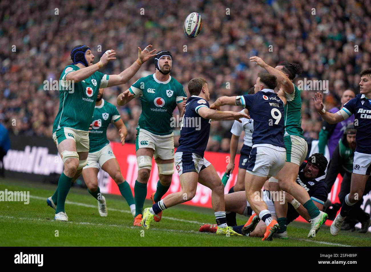 Edinburgh, Scotland, UK. 9th February 2025; Scottish Gas Murrayfield ...