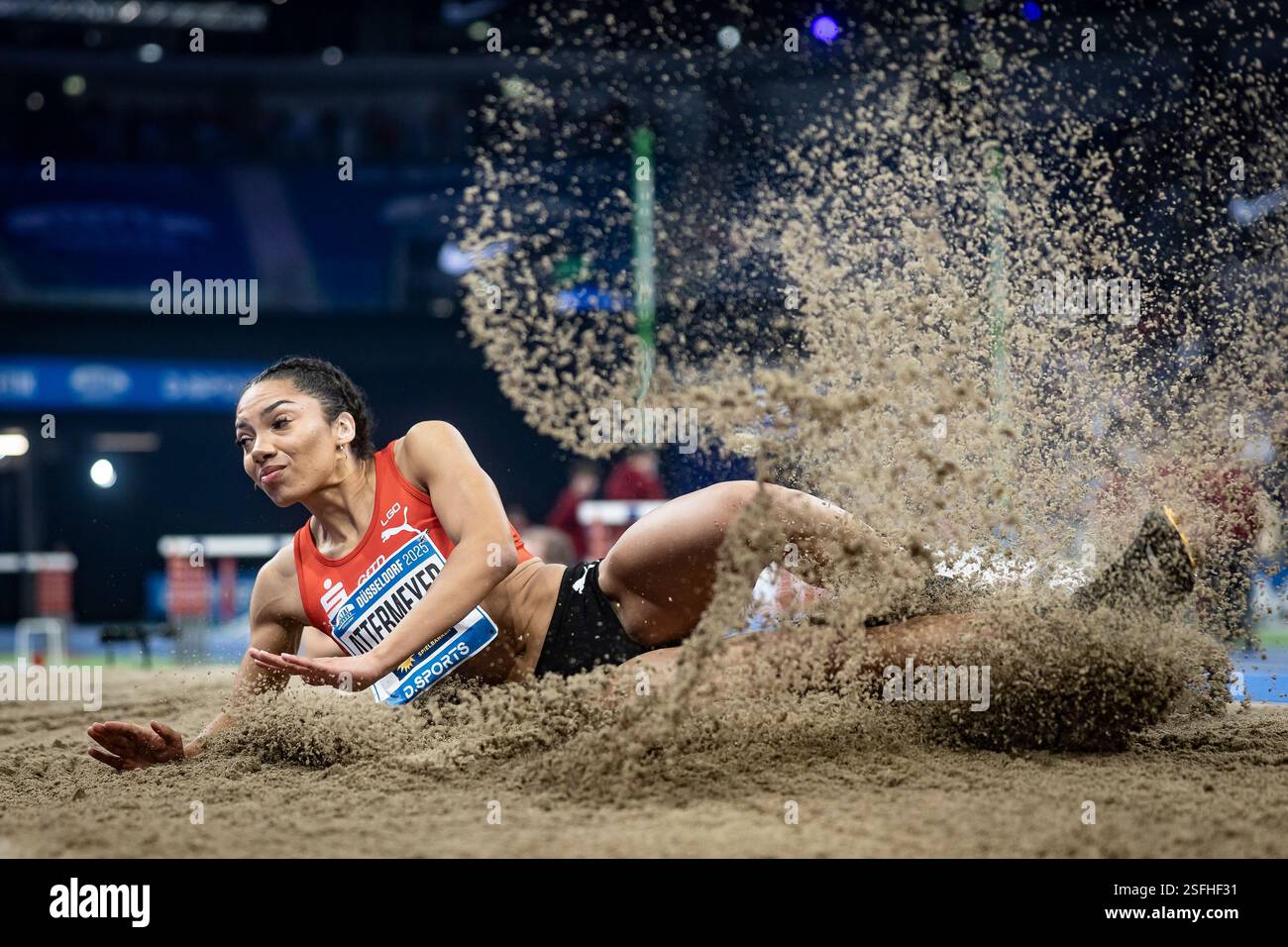 Duesseldorf, Deutschland. 09th Feb, 2025. Attermeyer, Samira (GER ...