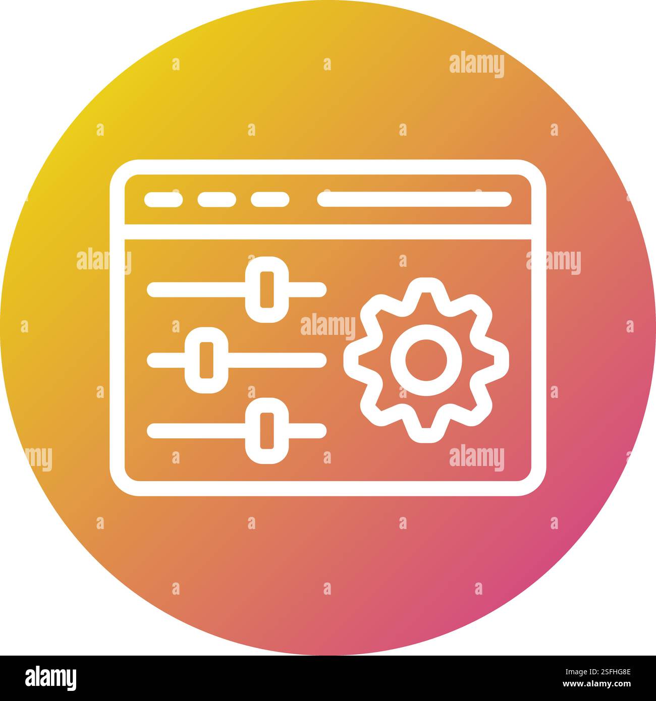 Custom Configuration Stock Vector Images Alamy