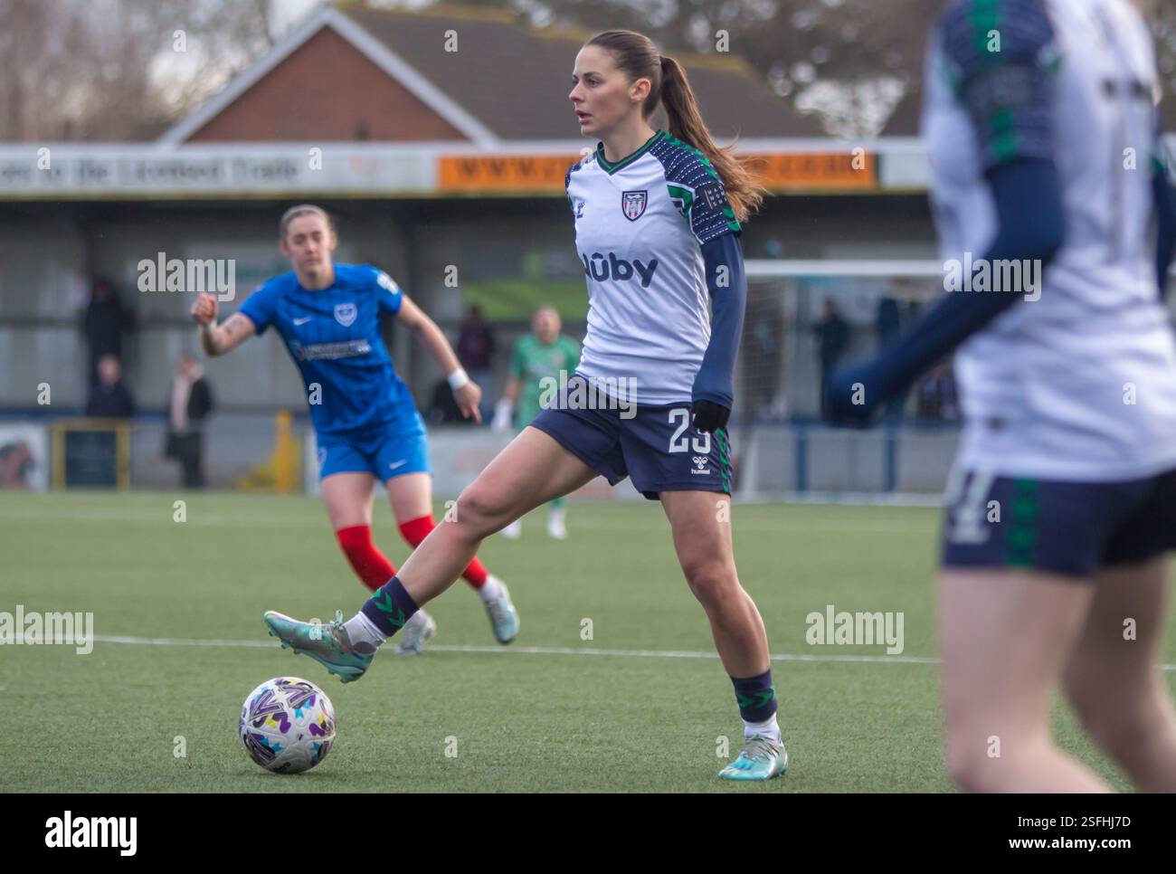 Havant., UK. 09th Feb, 2025. Havant, England, February 9th 2025. Jenna ...