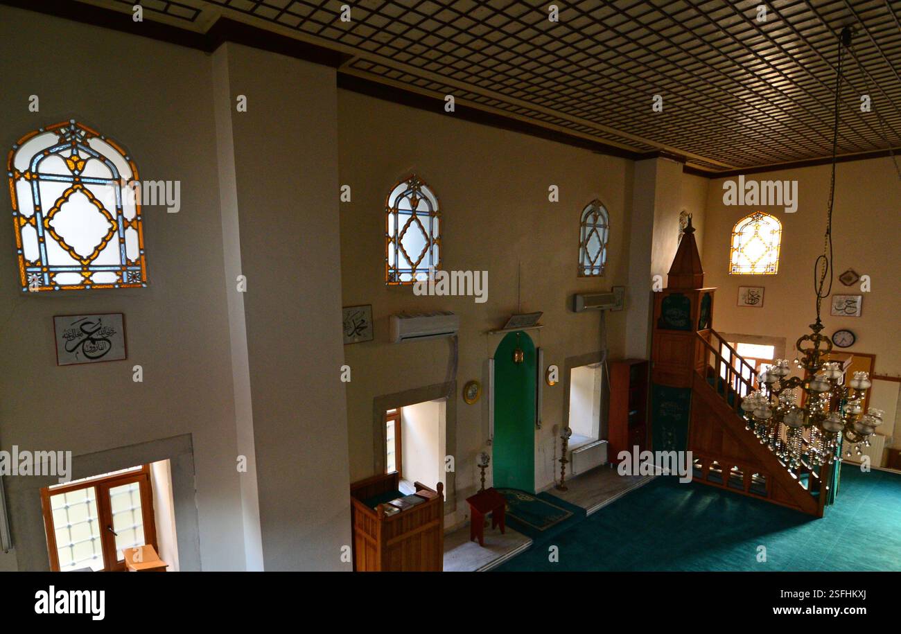 The Incegiz Village Mosque, located in Catalca, Istanbul, Turkey, was ...