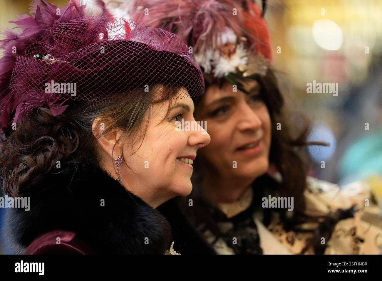 Steampunks during the Whitby Steampunk Weekend, in Whitby, Yorkshire ...
