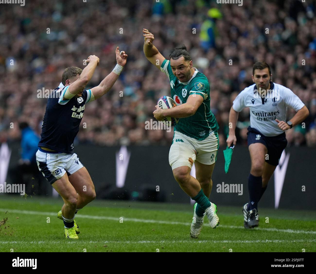 Edinburgh, Scotland, UK. 9th February 2025; Scottish Gas Murrayfield ...