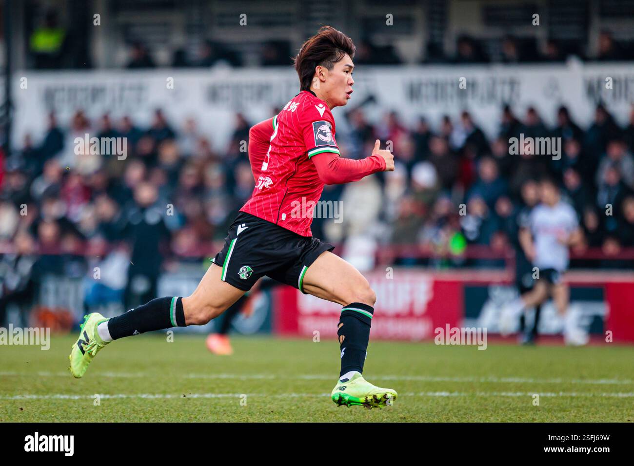 Hayate Matsuda (Hannover 96 II, #03) GER, SC Verl vs. Hannover 96 II ...