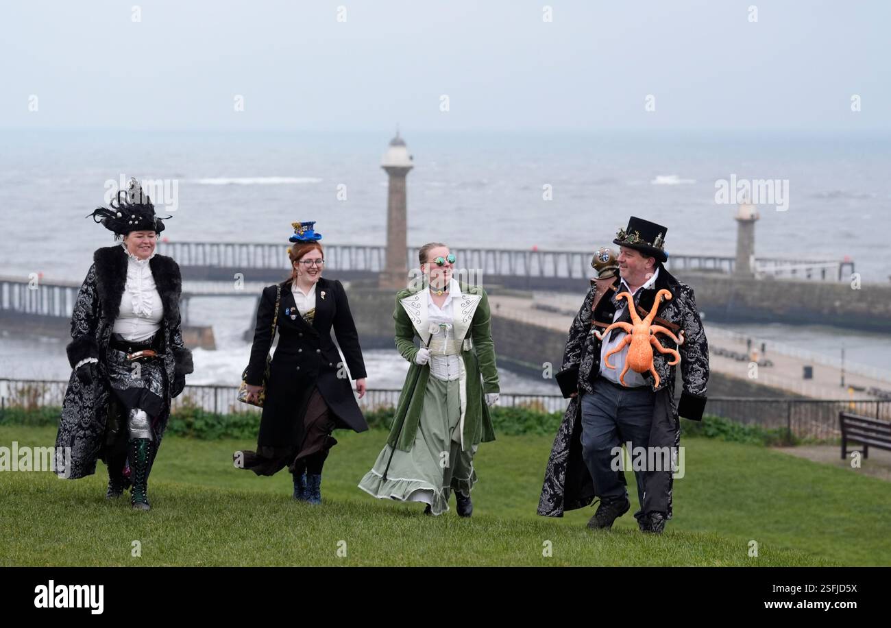 Steampunks, family members, Juliet Ashmore (left), Katrina Ashmore ...