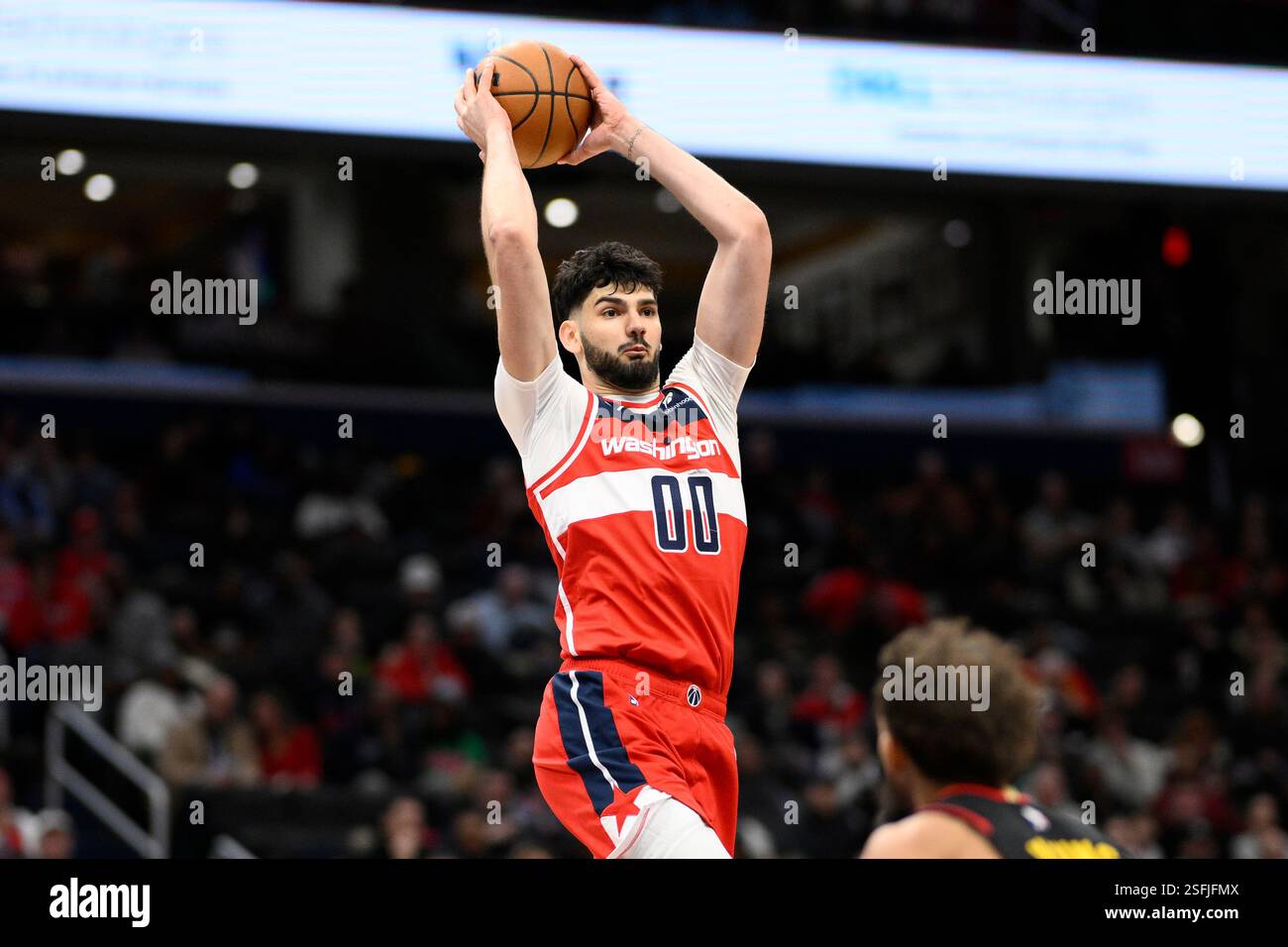 Washington Wizards forward Tristan Vukcevic (00) in action during the ...