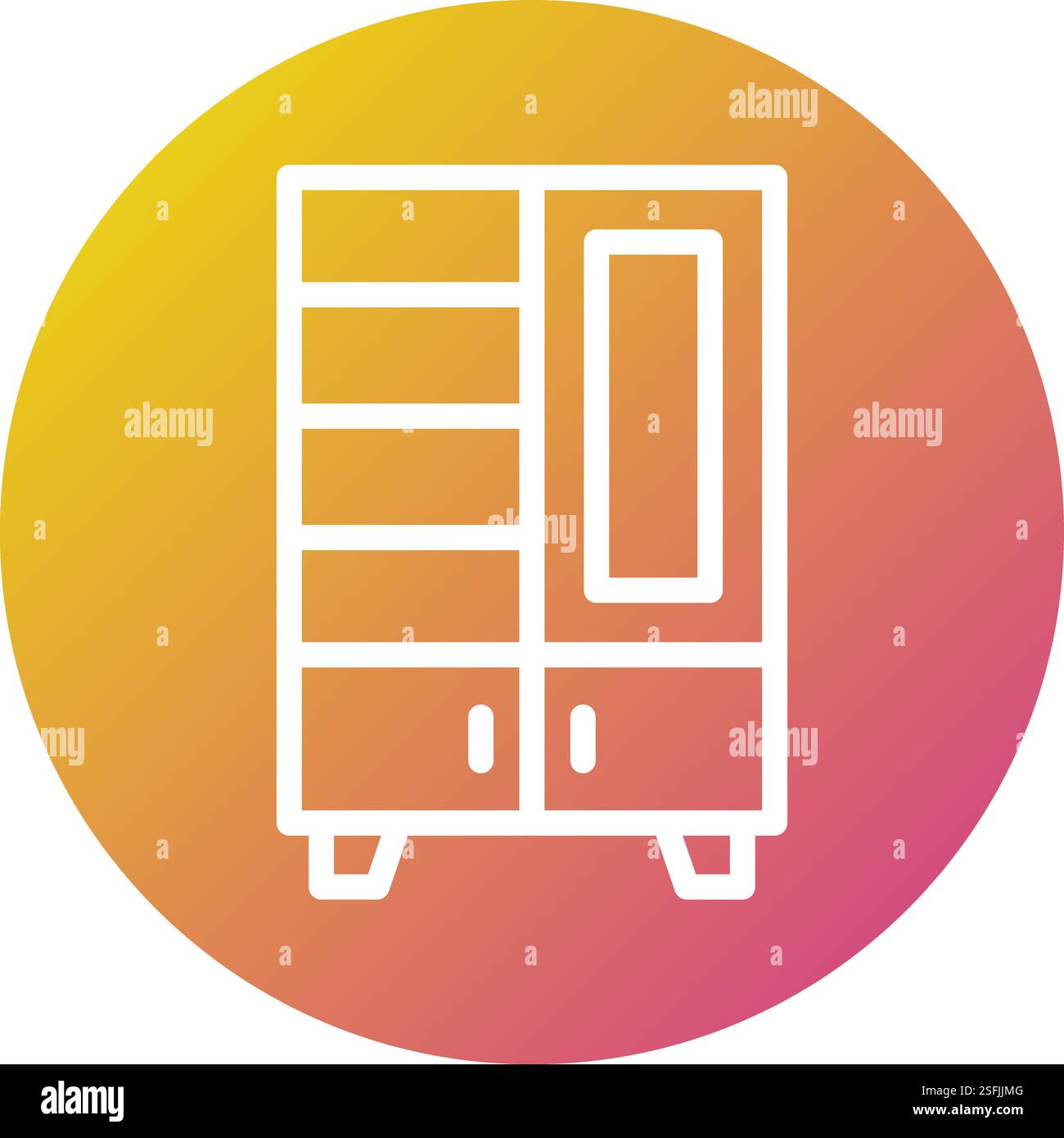 Interior design icon pack hi-res stock photography and images - Alamy