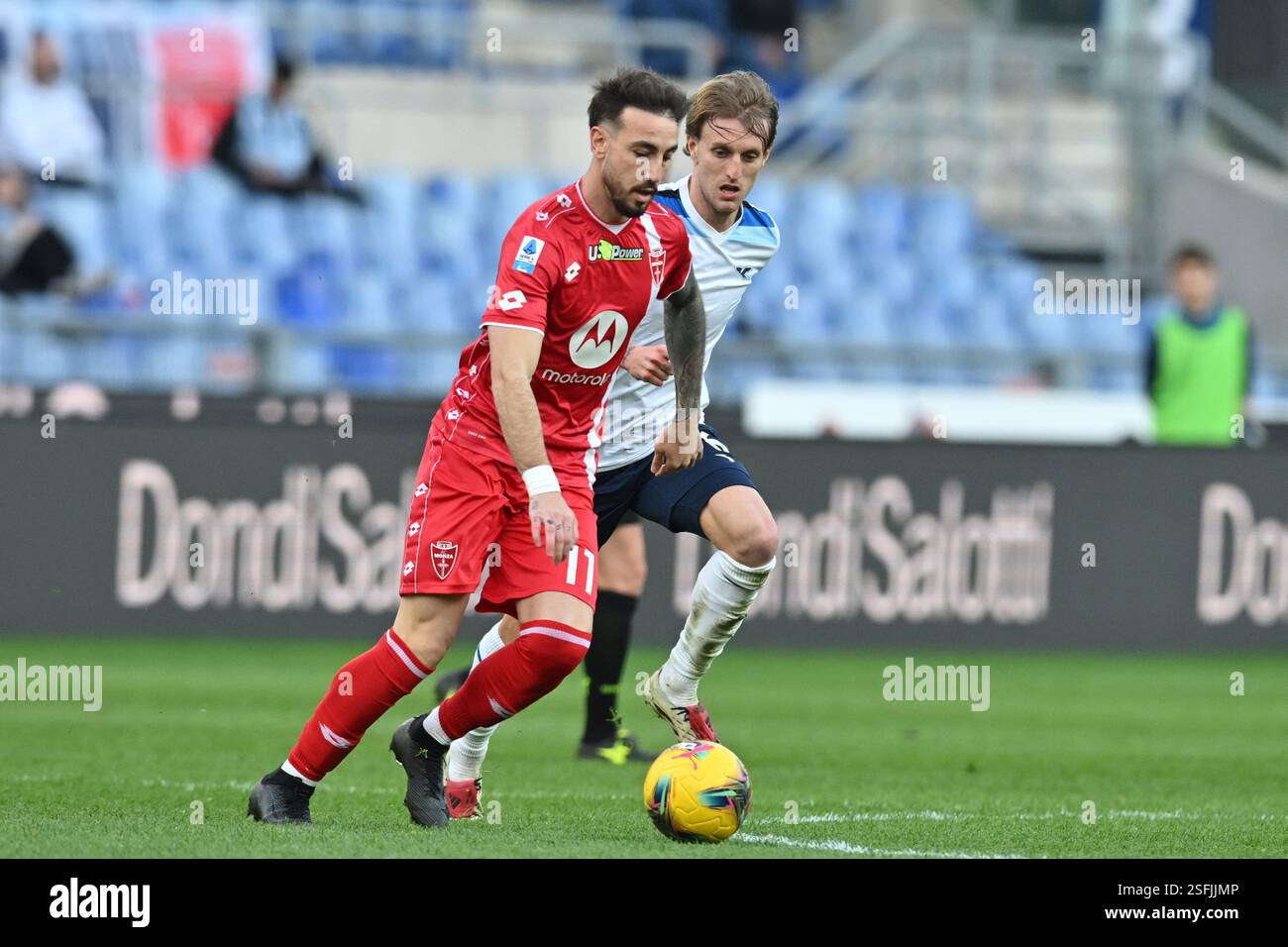 Stadio Olimpico, Rome, Italy. 9th Feb, 2025. Serie A Football, Lazio ...