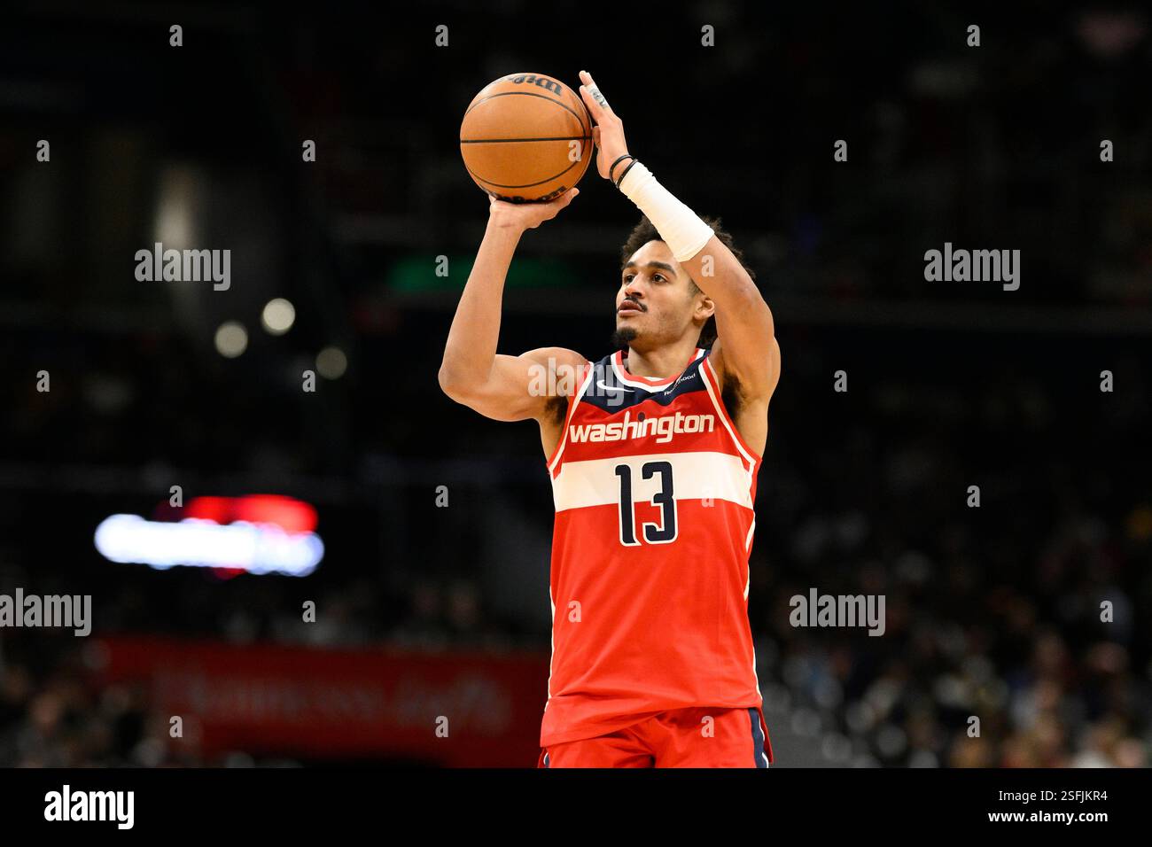 Washington Wizards guard Jordan Poole (13) in action during the second ...
