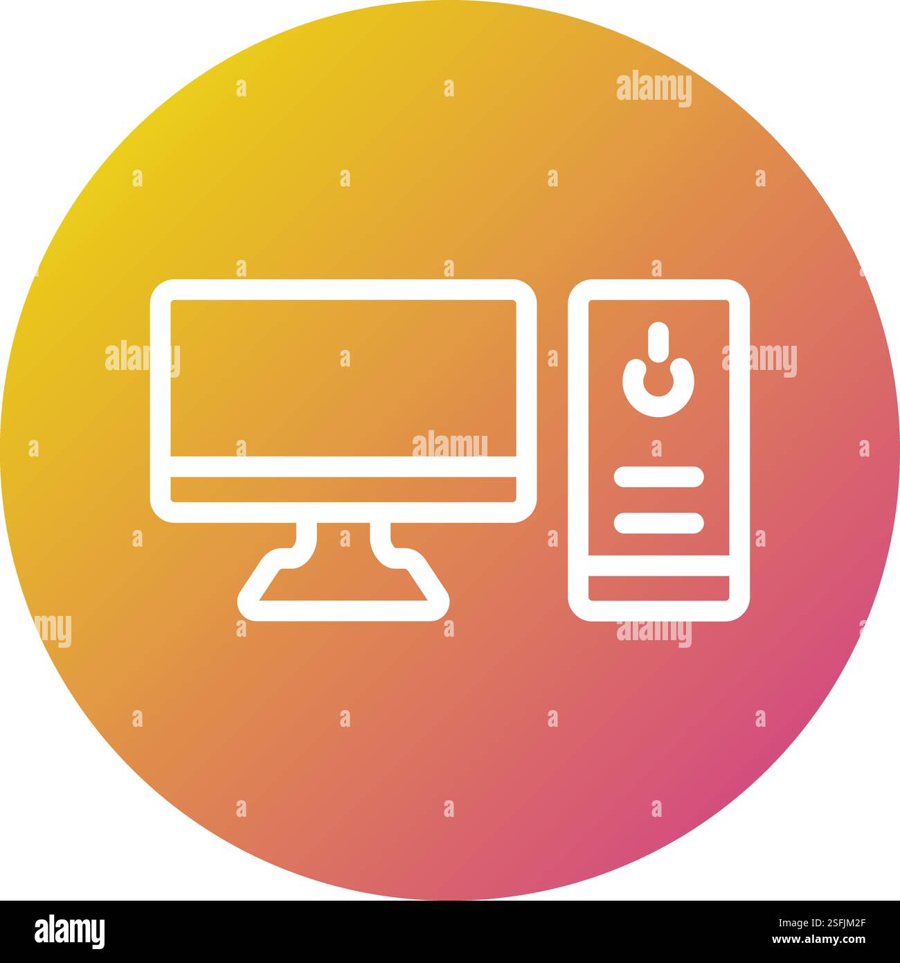 Computer vector icon pack hi-res stock photography and images - Alamy