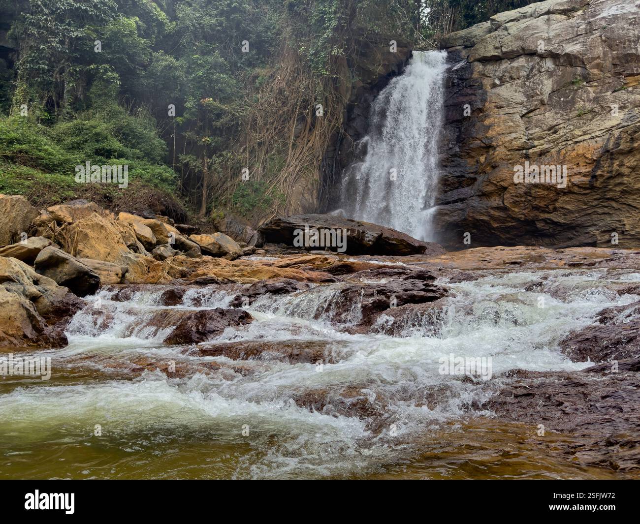 Soochippara Falls (Sentinel Rock Waterfall in Wayanad District - Kerala ...